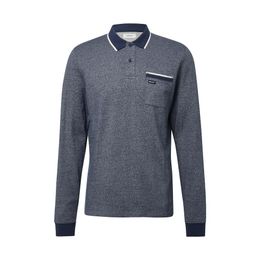 s.Oliver Poloshirt Herren Gr&ouml;&szlig;e L dunkelblau / blaumeliert / wei&szlig;