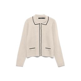 V&eacute;ro Moda Vero Moda Knit Cardigan 'VMGold' female Beige size XL