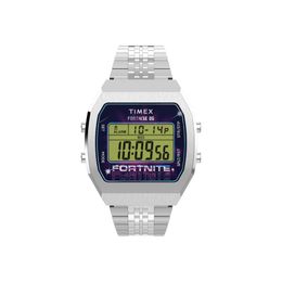 Timex Uhr ' Timex x Fortnite T80 ' Herren Größe One Size silber