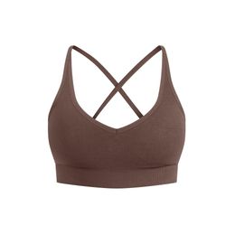 Smilodox Sports Bra 'Cetrina' female Brown size S