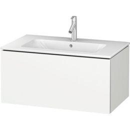 Duravit L-Cube Waschtischunterbau LC614101818 Wei&szlig; matt, 82x40x48,1cm, 1 Auszug