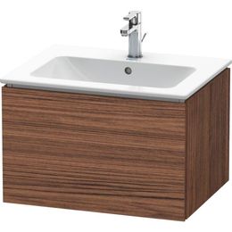 Duravit L-Cube Waschtisch-Unterschrank LC614002121 62 x 48,1 cm, nussbaum dunkel, 1 Auszug, wandh&auml;ngend