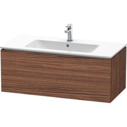 Duravit L-Cube Waschtisch-Unterschrank LC614202121 102 x 48,1 cm, nussbaum dunkel, 1 Auszug, wandh&auml;ngend