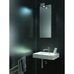Alape QS525H.L Waschtisch 4279000000 52,5 x 32,5 cm, weiss, mit Hahnloch, ohne &Uuml;berlauf