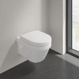 Villeroy & Boch Villeroy & Boch Architectura Wand WC 4687R0R1 Compact, rund, DirectFlush, wei&szlig; C-plus