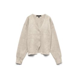 V&eacute;ro Moda Vero Moda Knit Cardigan 'LUCCA' female Beige size S