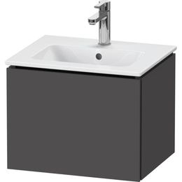 Duravit L-Cube Waschtisch-Unterschrank LC611804949 52x39,1x40cm, 1 Auszug, wandh&auml;ngend, graphit matt