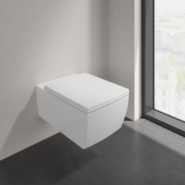 Villeroy & Boch Villeroy & Boch Memento 2.0 WC, Wand-Tiefsp&uuml;ler 4633R0RW Stone White C-plus, 37,5x56cm, Direct Flush