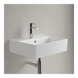 Villeroy & Boch Villeroy & Boch Memento 2.0 Waschtisch 4A2250RW 50 x 42 cm, Stone White C-plus, mit Hahnloch, mit &Uuml;berlauf