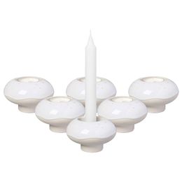 like. by Villeroy & Boch Kerzenhalter Donut Winter Glow &oslash; 9,1 cm 6er Set