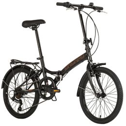 Dacapo Dacapo Faltrad 20'' Foldtech Klapprad 6 Gänge RH 32 cm
