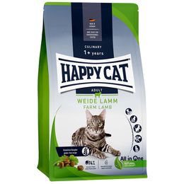 Happy Cat Culinary Adult Weide Lamm Katzen-Trockenfutter glutenfrei 1,3kg
