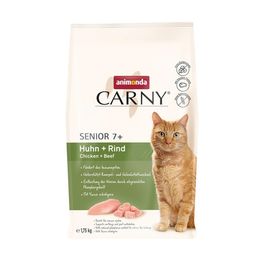 animonda Carny Senior Huhn + Rind Katzen-Trockenfutter getreidefrei 1,75 kg