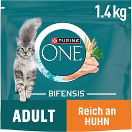 Purina One BIFENSIS Adult Huhn Katzen-Trockenfutter zur Stärkung der Abwehrkräfte 1,4kg