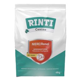 Rinti Canine Niere/Renal Huhn Hunde-Trockenfutter Di&auml;t-Alleinfuttermittel 4kg