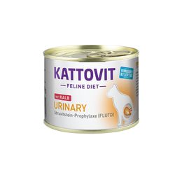 Kattovit Feline Diet Urinary Kalb Katzen-Nassfutter Struvitstein-Prophylaxe 12x185g