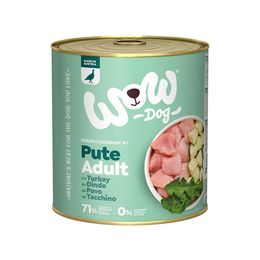 WOW! Dog Pute Adult Hunde-Nassfutter getreidefrei 6x800g