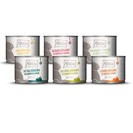 MjAMjAM Chicks & Friends Box Katzen-Nassfutter getreidefrei 6x200g
