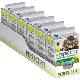 Perfect Fit Natural Vitality Adult 1+ mit Truthahn und Hochseefisch Katzen-Nassfutter mit nat&uuml;rlichen Zutaten 6x50g