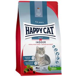 Happy Cat Indoor Adult Voralpen Rind Katzen-Trockenfutter f&uuml;r Wohnungskatzen 1,3 kg