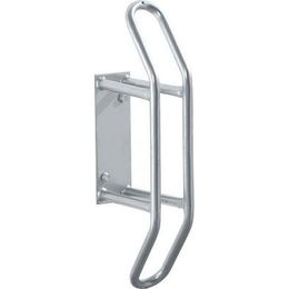 Fahrrad Wandparker, 90&deg; gerade, f. Reifen bis B 55 mm, B 250 x T 230 x H 540 mm, Stahl verzinkt, 1 Einstellplatz