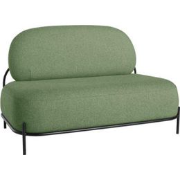 Sofa ADMIRAAL, Retro-Look, B 1245 x T 710 x H 770 mm, gr&uuml;n