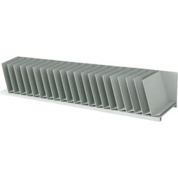 PAPERFLOW Sortierstation, DIN A4, Polystyrol, f&uuml;r Schr&auml;nke, 20 F&auml;cher, B 1150 x T 310 x H 206 mm