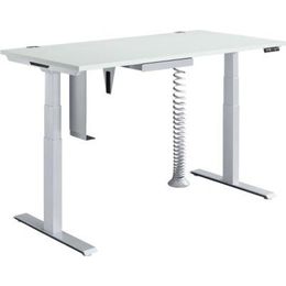 Sch&auml;fer Shop Sch&auml;fer Shop Genius Komplettangebot MODENA FLEX 5-tlg., Schreibtisch elektr. h&ouml;henverstellbar, PC-Halterung