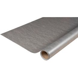 Tischdecke ProNappe, wasserabweisend, abwischbar, rei&szlig;fest, L 5 m x B 1200 mm, recycelbares Spunbond, silber, 1 Rolle