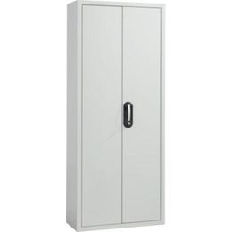 Magazinschrank, inkl. 28 Sichtlagerk&auml;sten SSI Sch&auml;fer Serie PROFI LF 211/221, lichtgrau RAL 7035