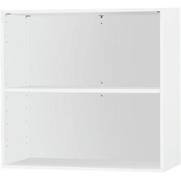 Sch&auml;fer Shop Sch&auml;fer Shop Select Anstell-/Aufsatzregal, 2 Ordnerh&ouml;hen, B 800 x T 420 x H 726 mm, wei&szlig;