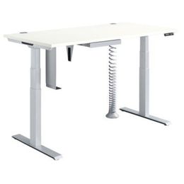 Schäfer Shop Schäfer Shop Genius Komplettangebot MODENA FLEX 5-tlg., Schreibtisch elektr. höhenverstellbar, PC-Halterung