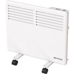 Konvektor Heizger&auml;t SLIM E 1000, mobil oder Wandmontage, 1000 W, 3 Heizstufen, Thermostat, 24 h-/Wochentimer, IP24, B 500 x T 85 x H 400 mm, wei&szlig;