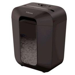 Aktenvernichter Fellowes&reg; Powershred LX 45, Partikelschnitt 4 x 37 mm, P-4, 17 l, 8 Blatt Schnittleistung, schwarz