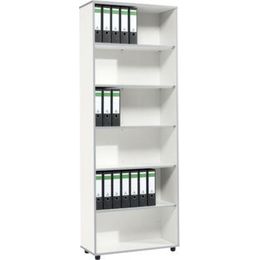 Sch&auml;fer Shop Sch&auml;fer Shop Select Regal MOXXO IQ, Holz, 6 F&auml;cher, 6 OH, B 801 x T 362 x H 2168 mm, wei&szlig;
