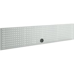 Sch&auml;fer Shop Sch&auml;fer Shop Pure Lochwand f&uuml;r AST31 Tischaufbau, bis 150 kg, B 2000 x H 380 mm, Stahl, lichtgrau