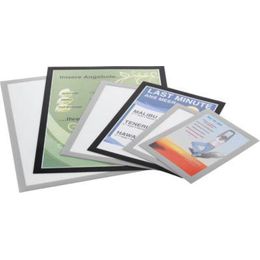 Durable Inforahmen Duraframe, DIN A5, silber, 10 St&uuml;ck