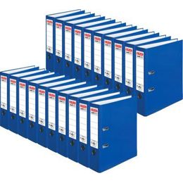 Herlitz Ordner maX.file protect, DIN A4, R&uuml;ckenbreite 80 mm, 20 St&uuml;ck, blau