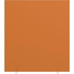 Trennwand Raumtrenner PAPERFLOW, mit Schallschutz-Schaumvlies, B 1600 mm, orange