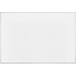 Whiteboard Franken X-tra!Line, emaillierte Oberfl&auml;che, magnethaftend, beschriftbar, inkl. Ablageschale, B 1800 x 1200 mm, Stahl/Aluminium, wei&szlig;-silber