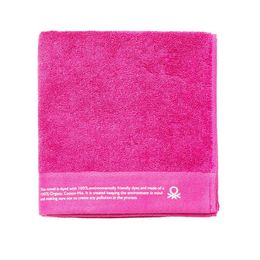 Benetton Handtuch in Fuchsia - 35% | Gr&ouml;&szlig;e 70x140 cm | Badtextilien