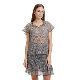 Cartoon Bluse in Wei&szlig;/ Schwarz - 90% | Gr&ouml;&szlig;e 34 | Damen-blusen