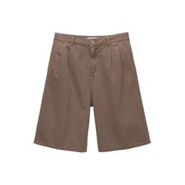 Pull&Bear Pull&bear Pleated Jeans female Brown size 44