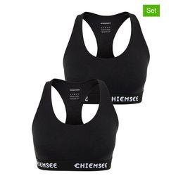Chiemsee 2er-Set: Sport-BH in Schwarz - 26% | Gr&ouml;&szlig;e M | Damen-sportunterwaesche