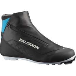 Salomon rc8 Prolink Langlaufschuhe Herren - schwarz - Gr. 42 2/3 - Synthetik