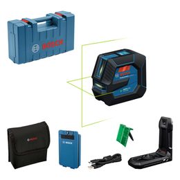 Bosch Linienlaser 'GLL 20-22G Professional' mit Akku, Tasche und Laserzieltafel