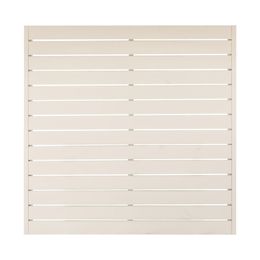 andrewex Sichtschutzzaun 'Faro' 180 x 180 cm Kiefer latte