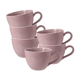 Seltmann Weiden Kaffeetassen Beat Color Glaze 0,26 l 6er Set
