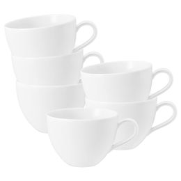 Seltmann Weiden Milchkaffeetassen Beat Color Glaze 0,35 l 6er Set