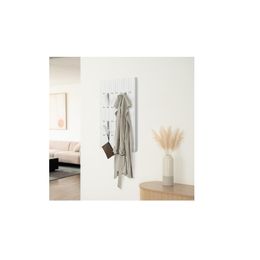 Home Deluxe Gardrobenpaneel Wei&szlig; QUEST - 55 x 4 x 105cm